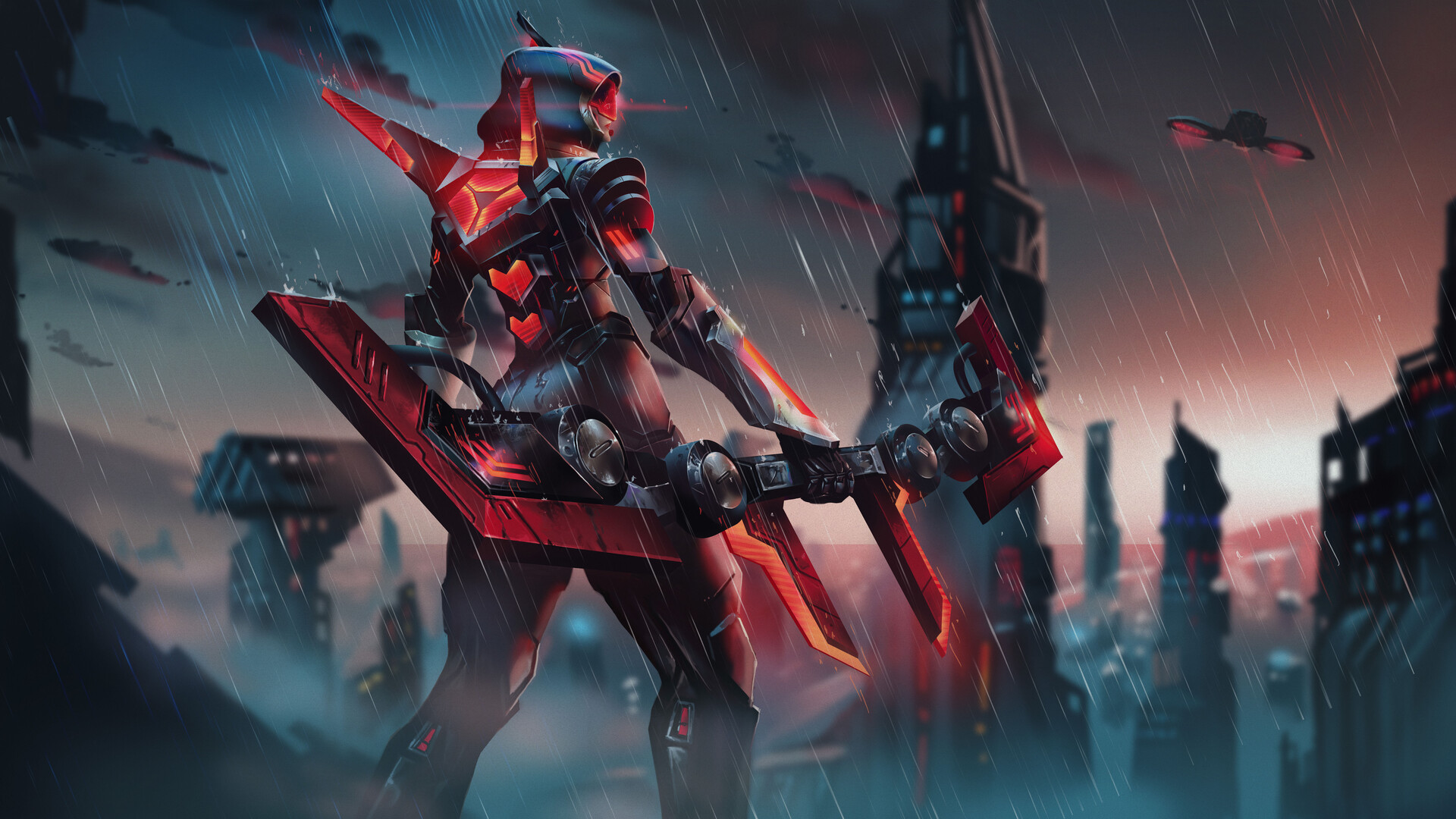 ArtStation - PROJECT:Ashe Mythic chroma Fan Splash Art