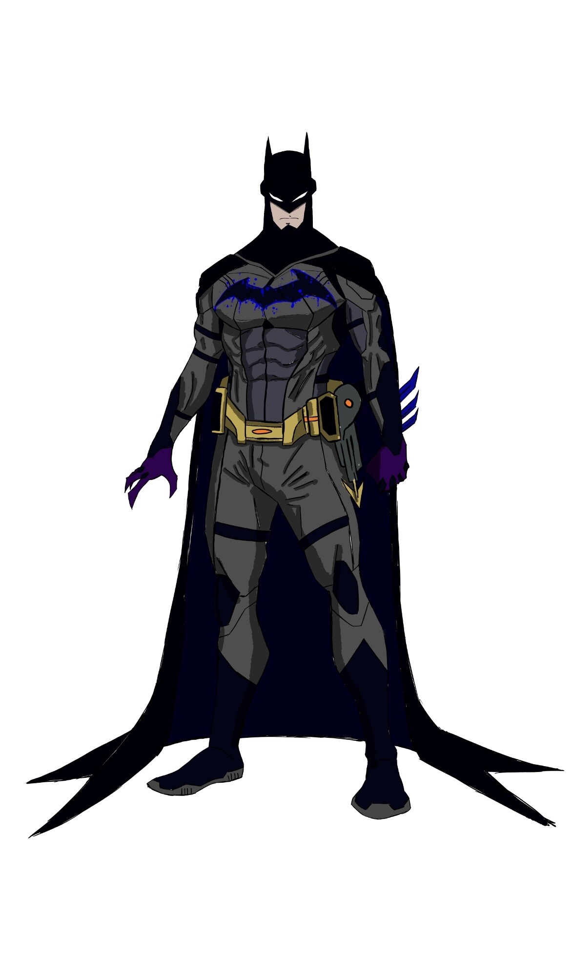 how to draw batman rebirth