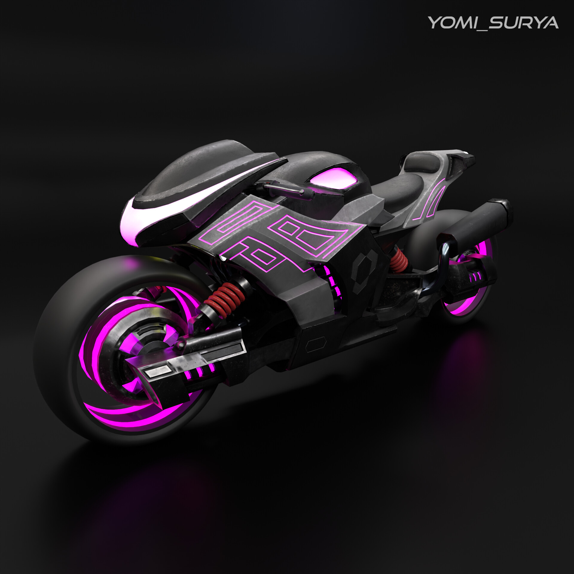 ArtStation - Scifi Bike