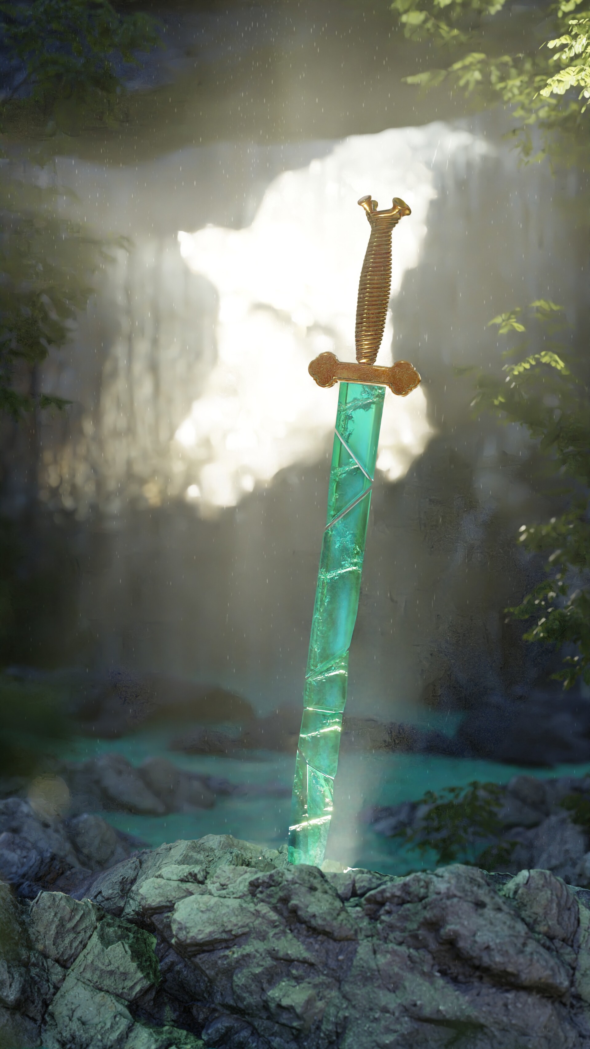 ArtStation - Strange sword