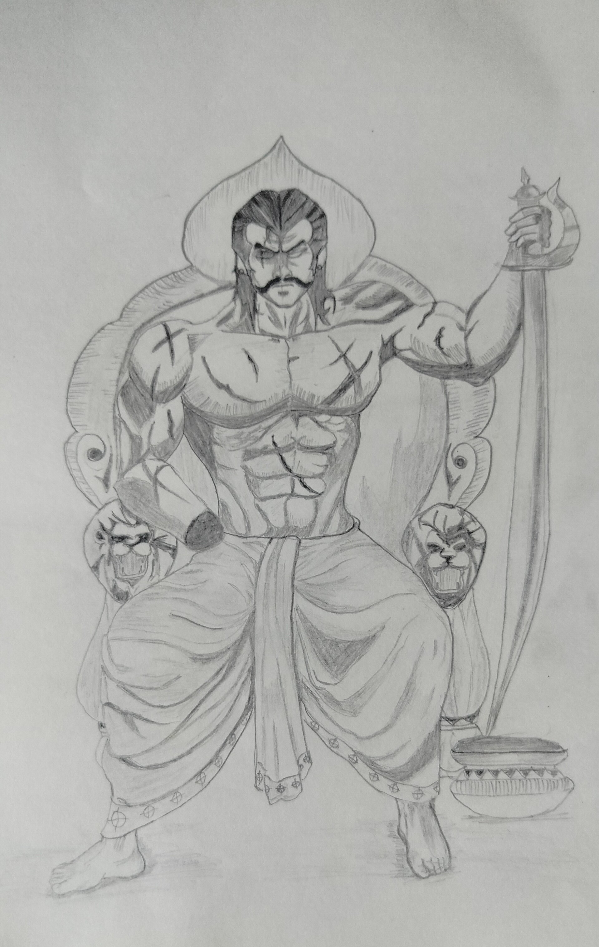 ArtStation - Rana Sanga Sketch