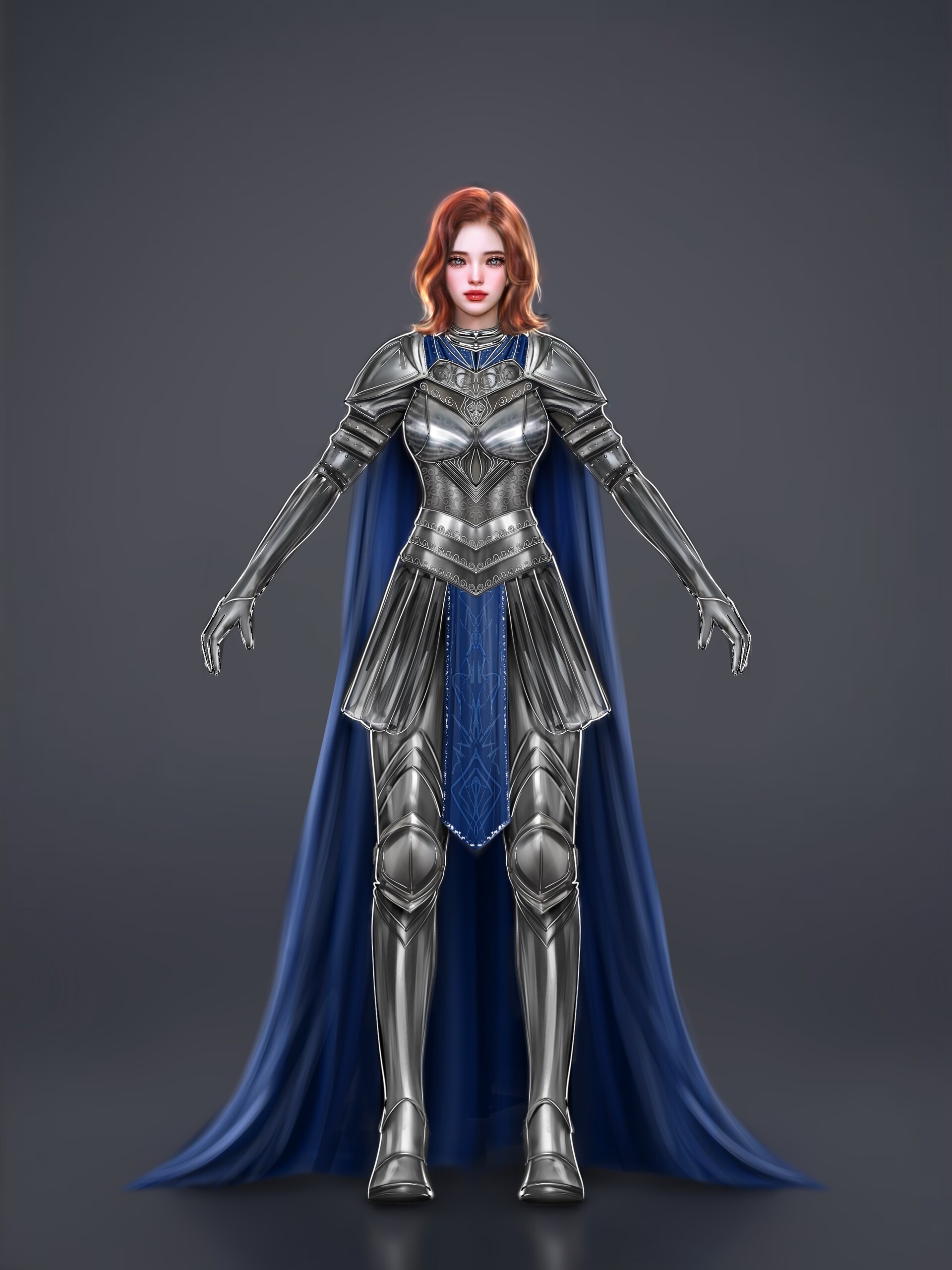 ArtStation - Female knight concept