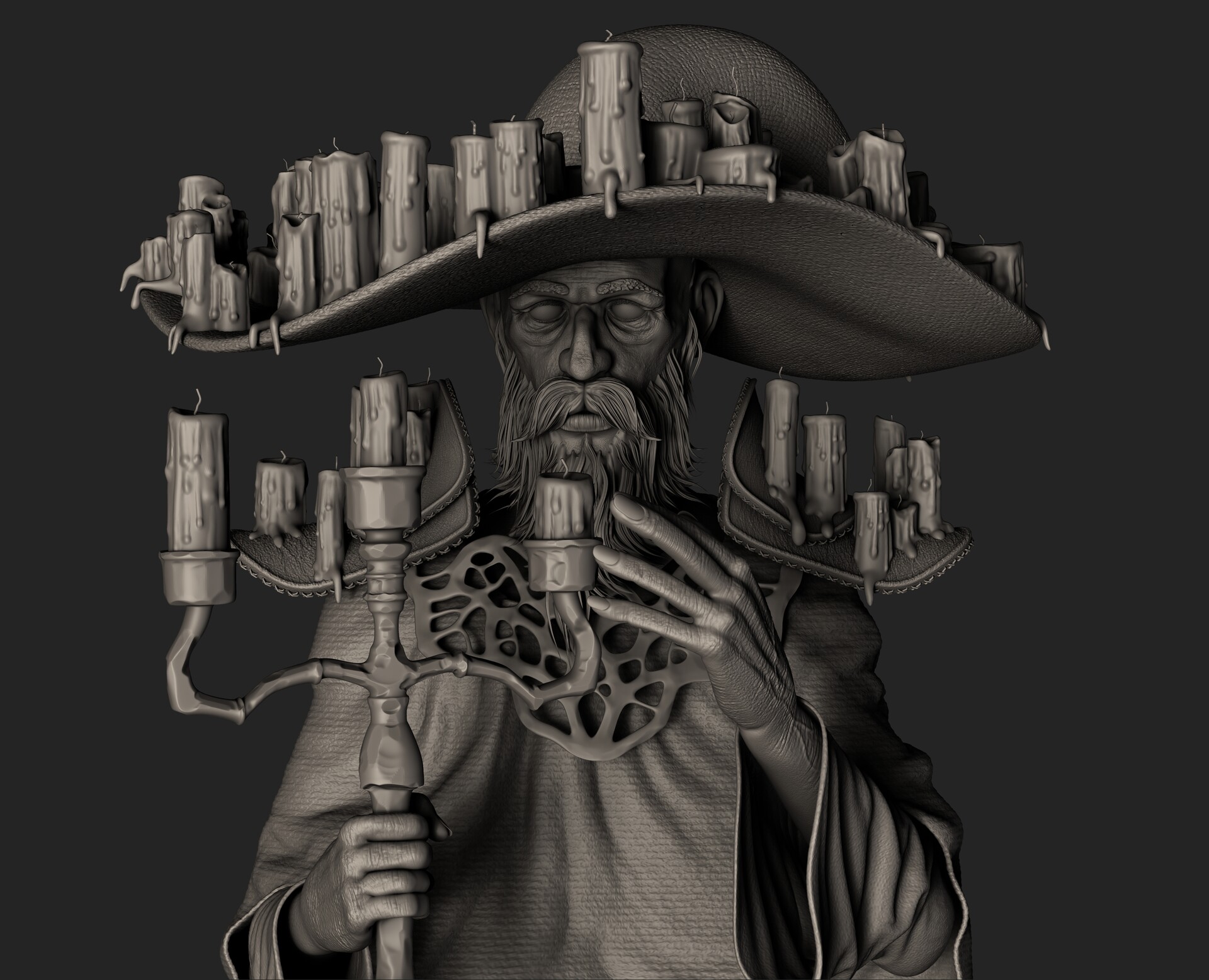 ArtStation - Candle Mage