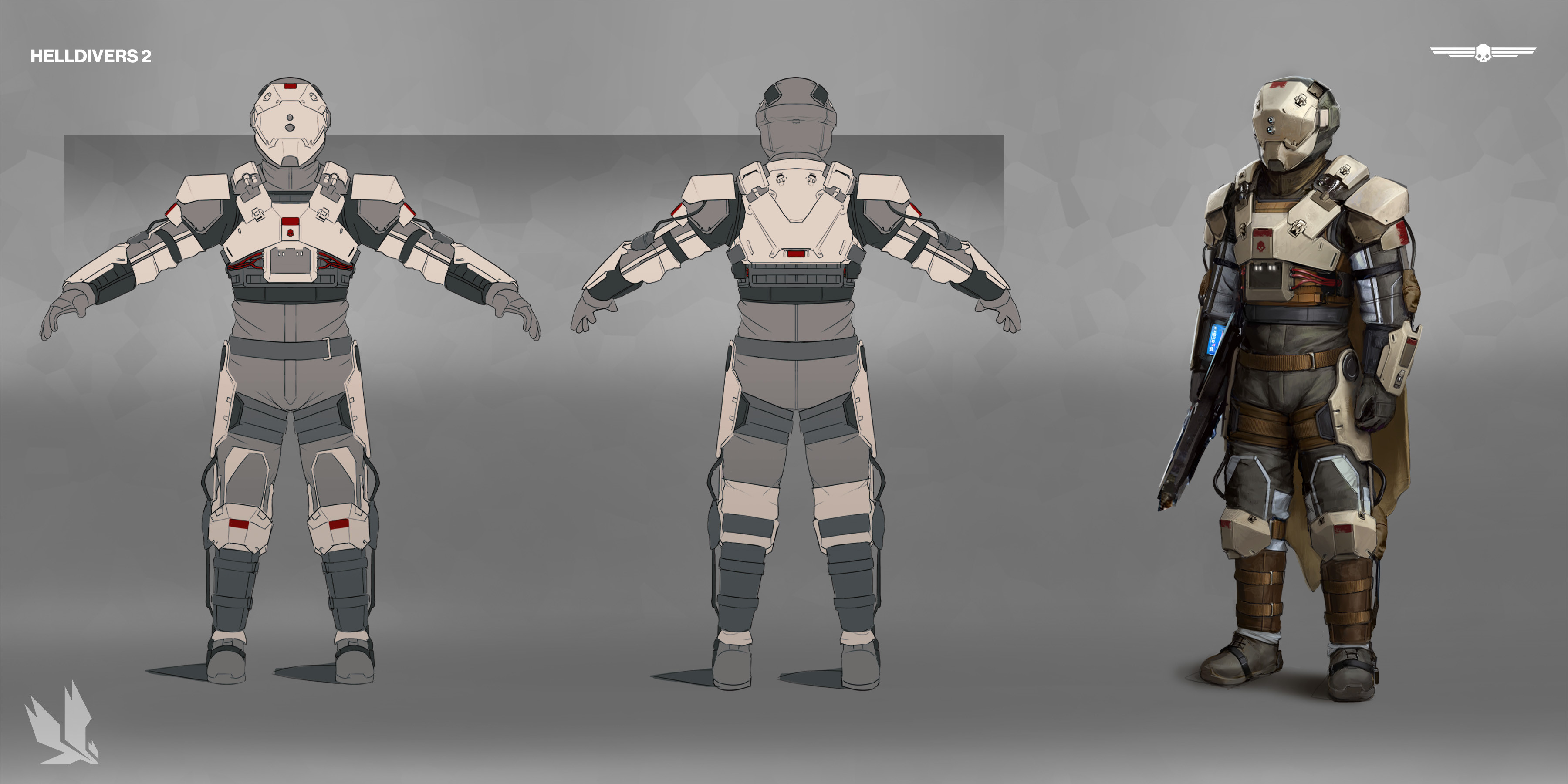 Atomhawk - HELLDIVERS 2 - Armour Designs