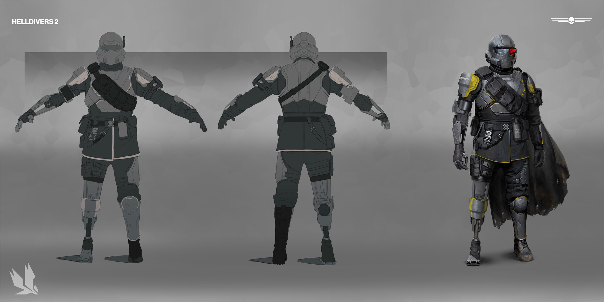 Atomhawk - HELLDIVERS 2 - Armour Designs