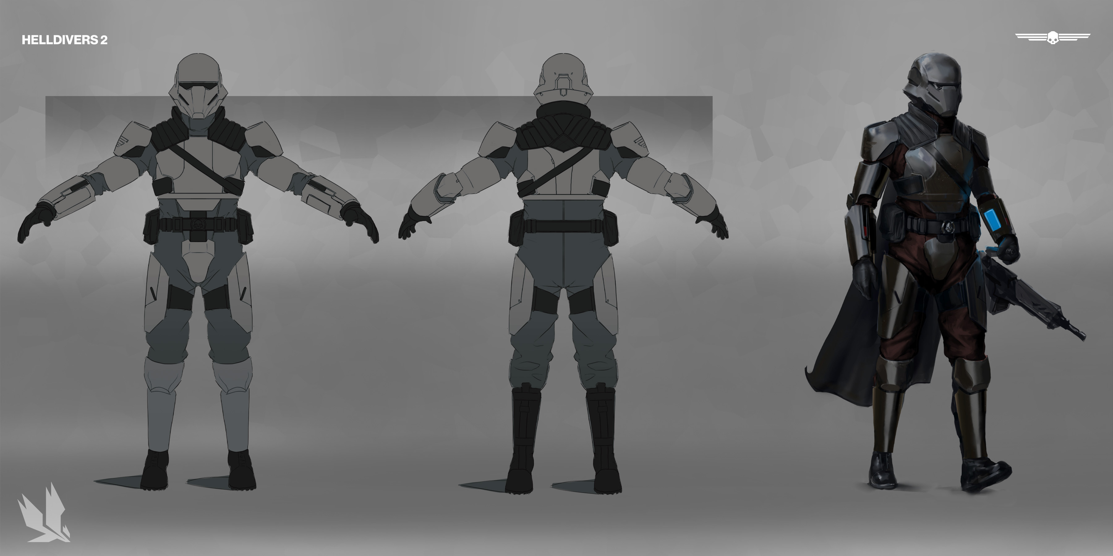 Atomhawk - HELLDIVERS 2 - Armour Designs