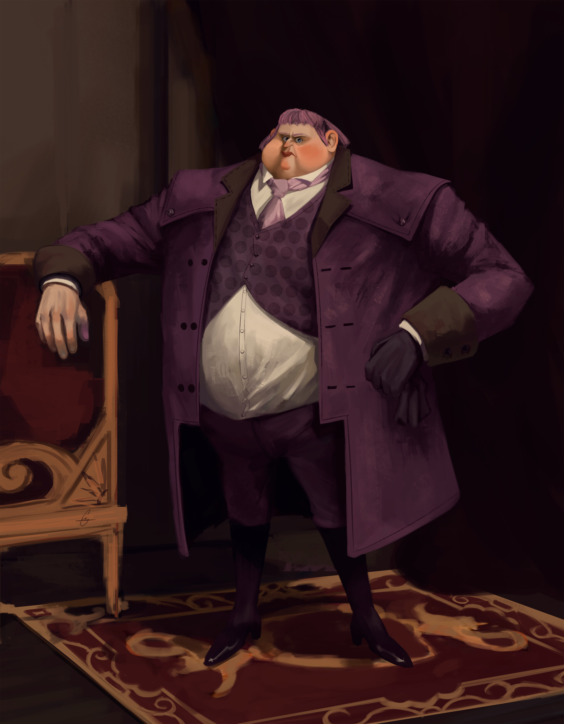 ArtStation - Jack Horner Portrait