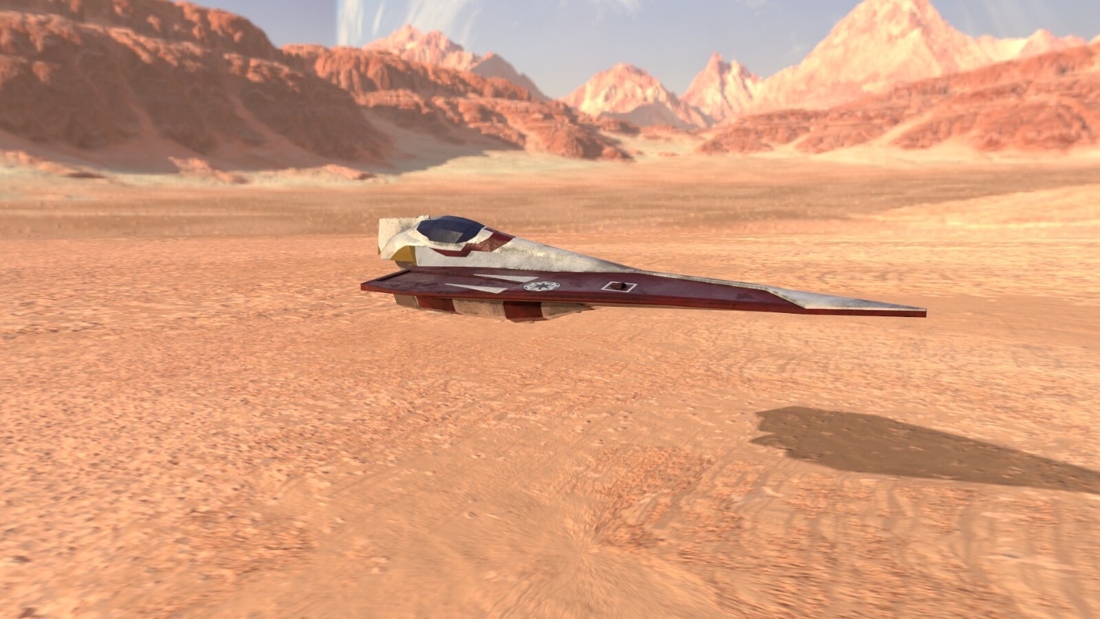 ArtStation - Delta 7 Jedy Starfighter