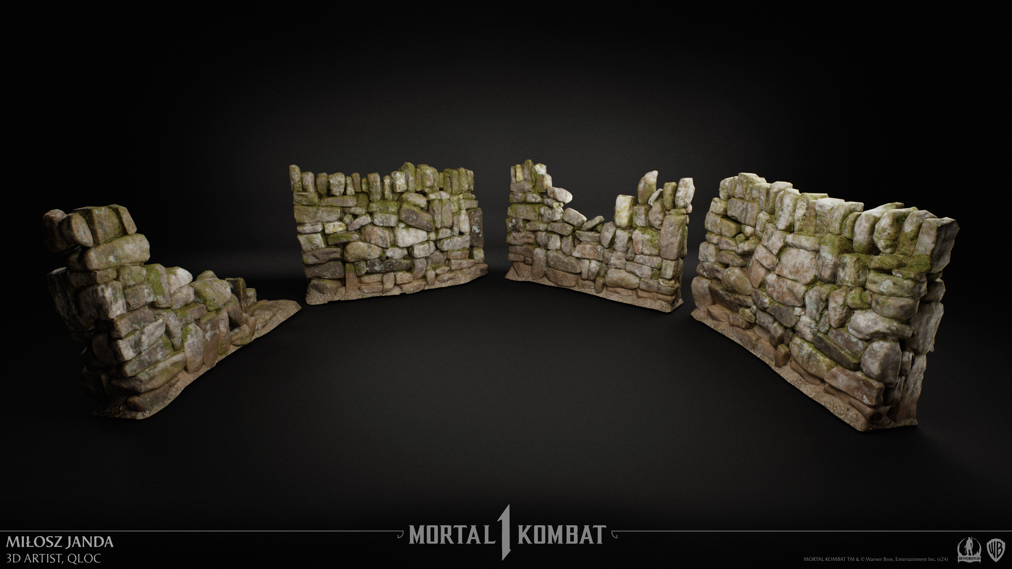 QLOC - Mortal Kombat 1 - Fengjian Village Map : Stone wall
