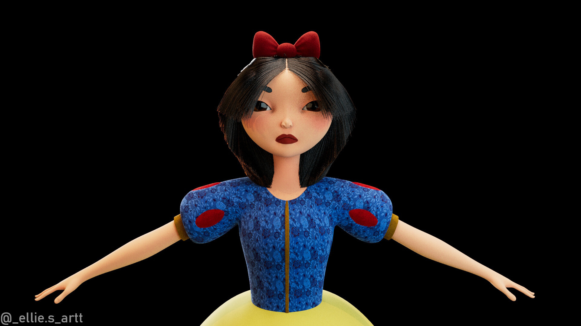 ArtStation - Snow White 3D