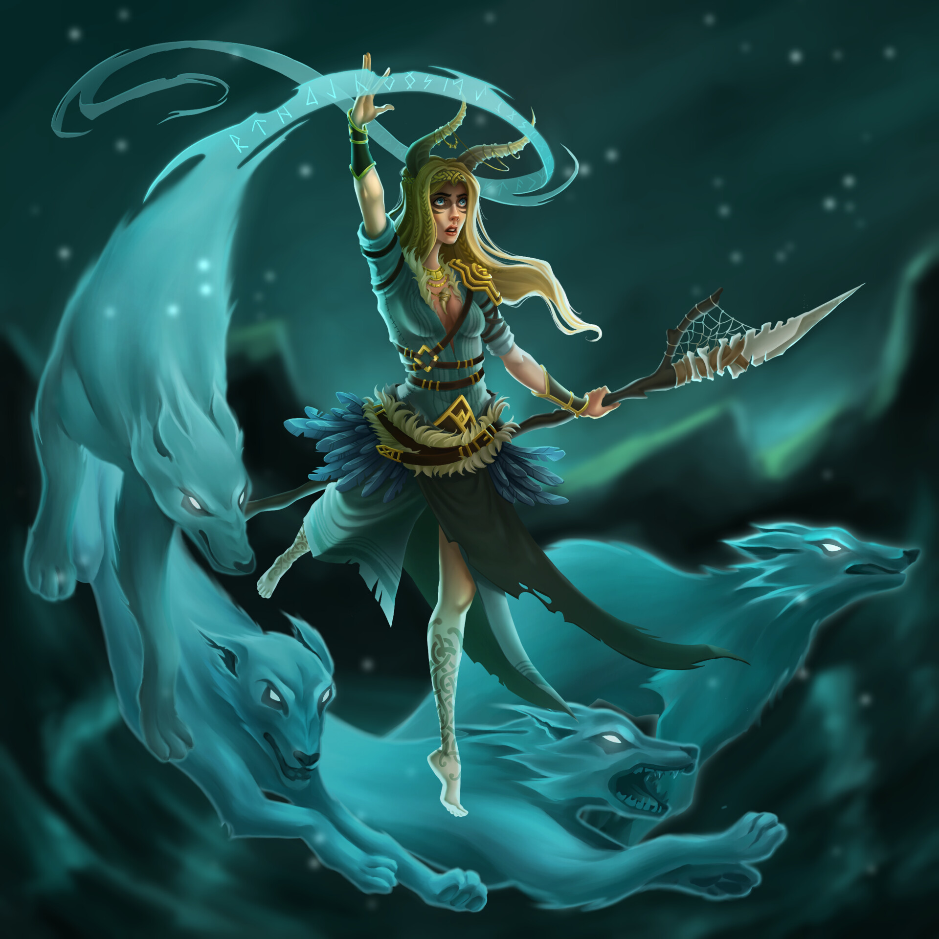 ArtStation - Nordic Shaman