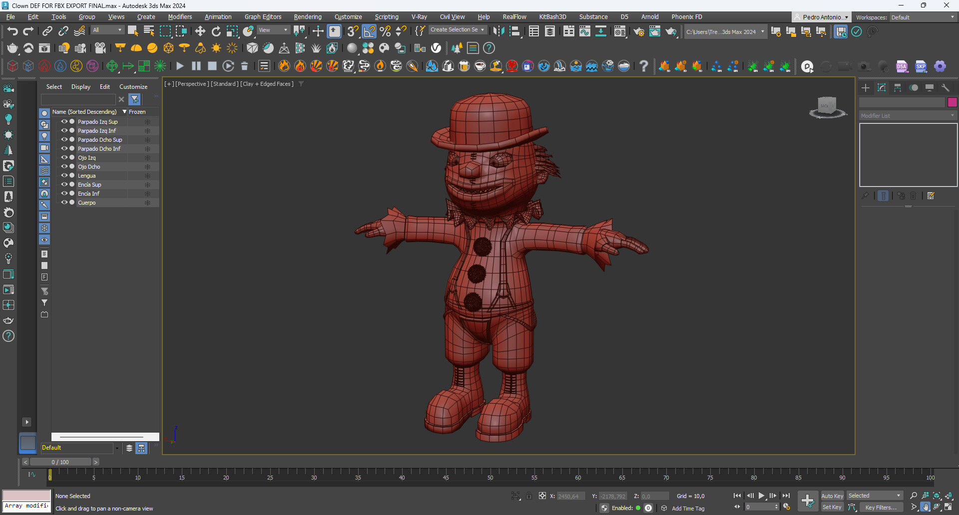 ArtStation - The Clockwork Tangerine Project - Modeling - Alex