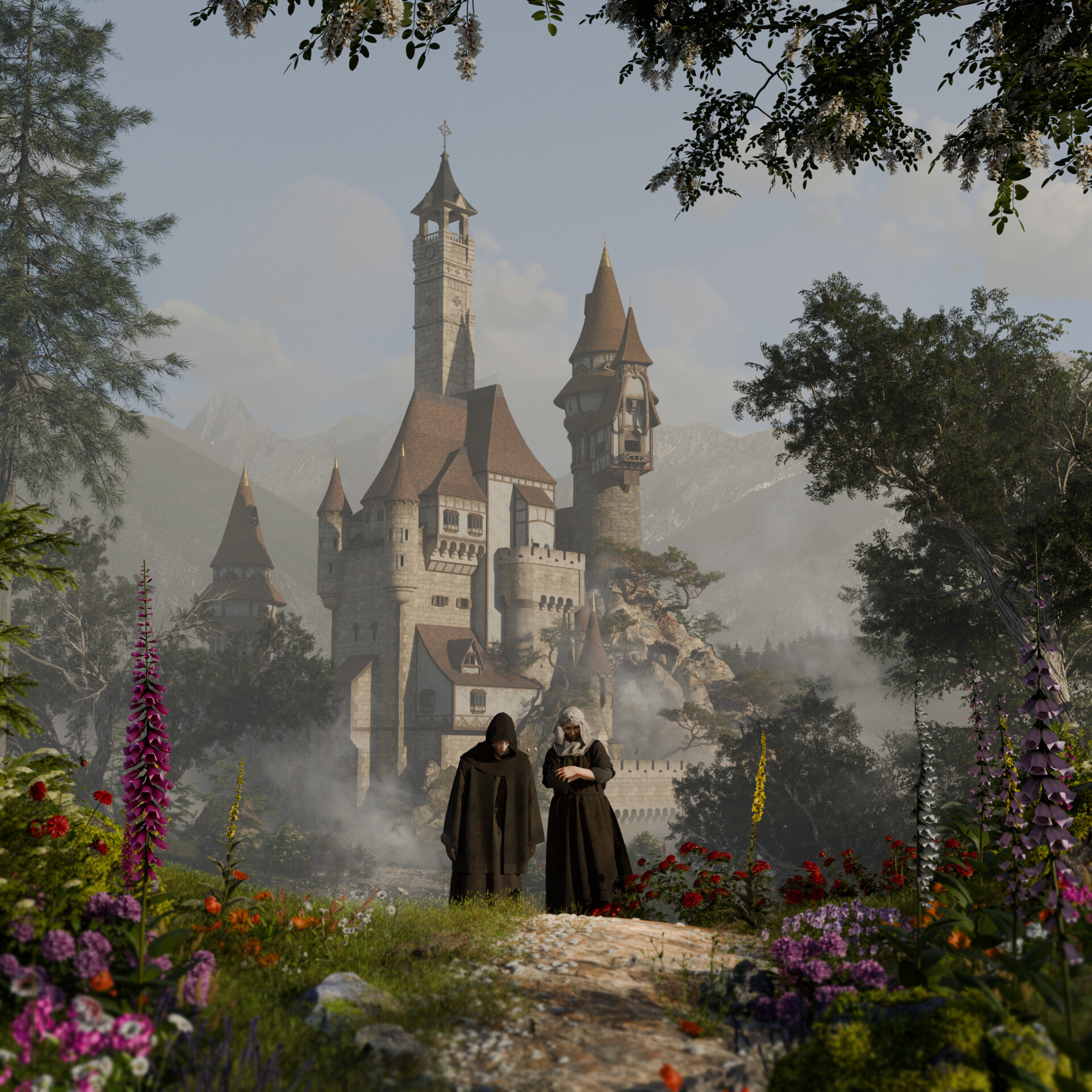ArtStation - Fairy Castle