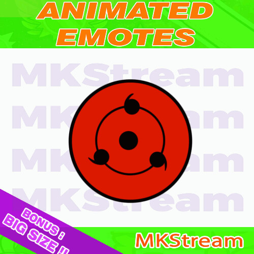 ArtStation - Twitch animated emotes uchiha mangekyou sharingan eyes