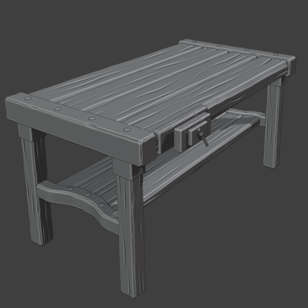 ArtStation - Stylized Workbench