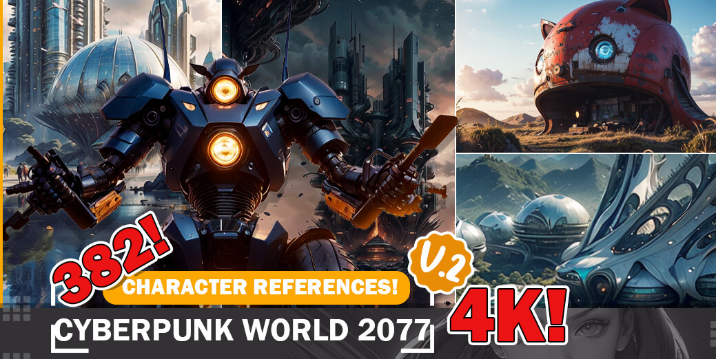 4K Anime Reference Art for Artists and Enthusiasts - 382 Cyberpunk ...