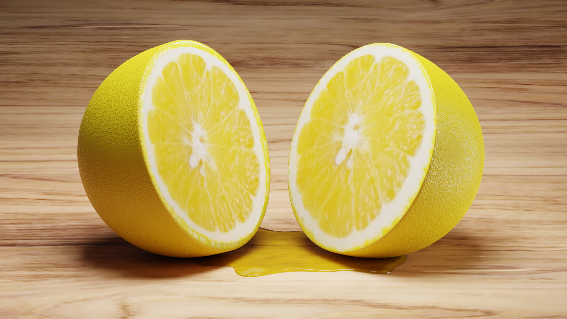 ArtStation - 3D Lemon
