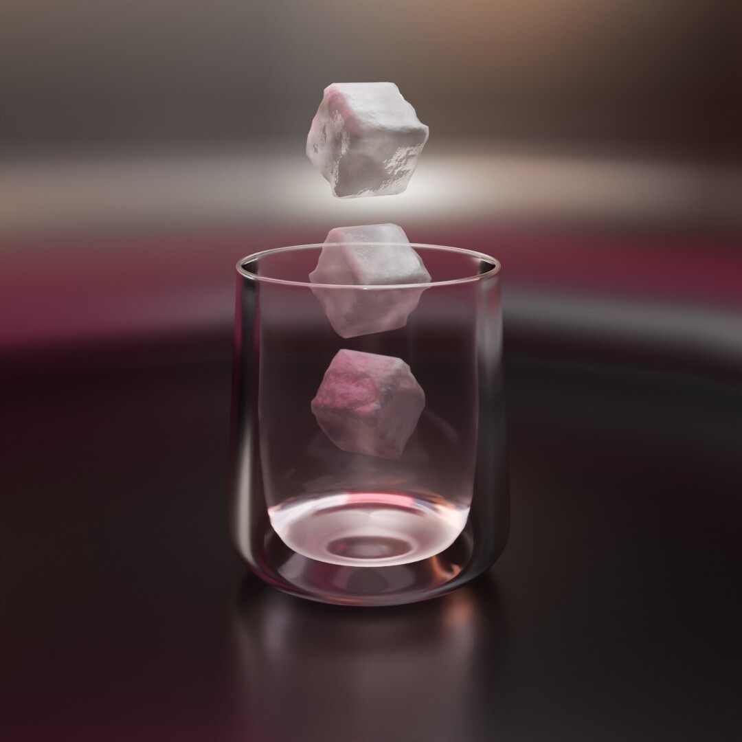 ArtStation - Procedural Ice in blender3d