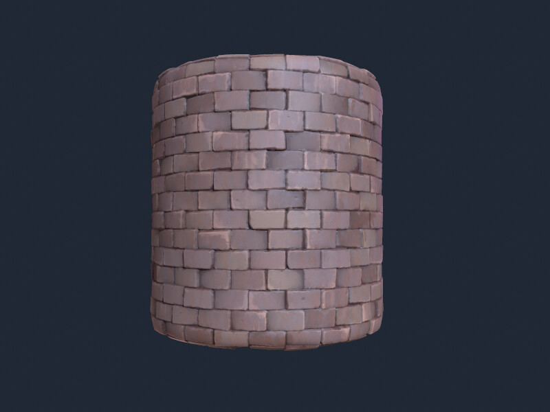 ArtStation - Stylized Bricks