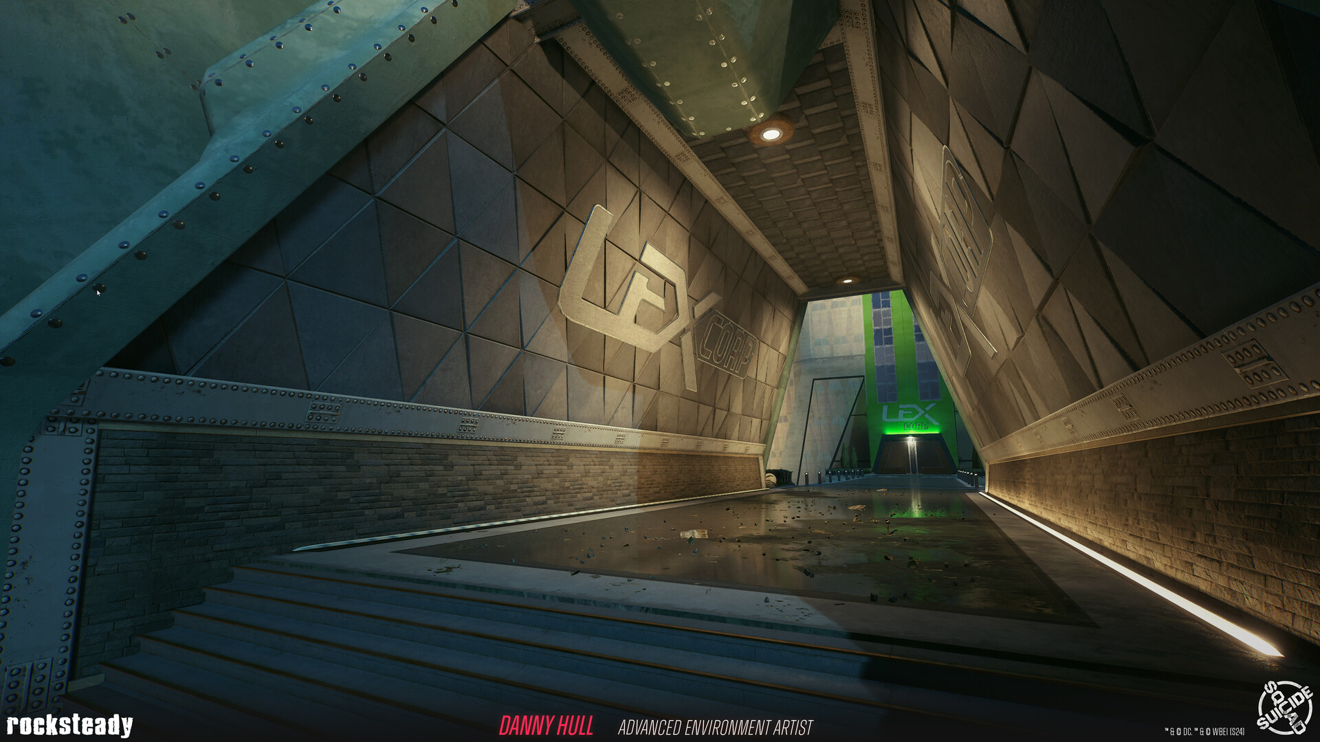 Daniel Hull Portfolio - Suicide Squad: Kill the Justice League - Lex Statue