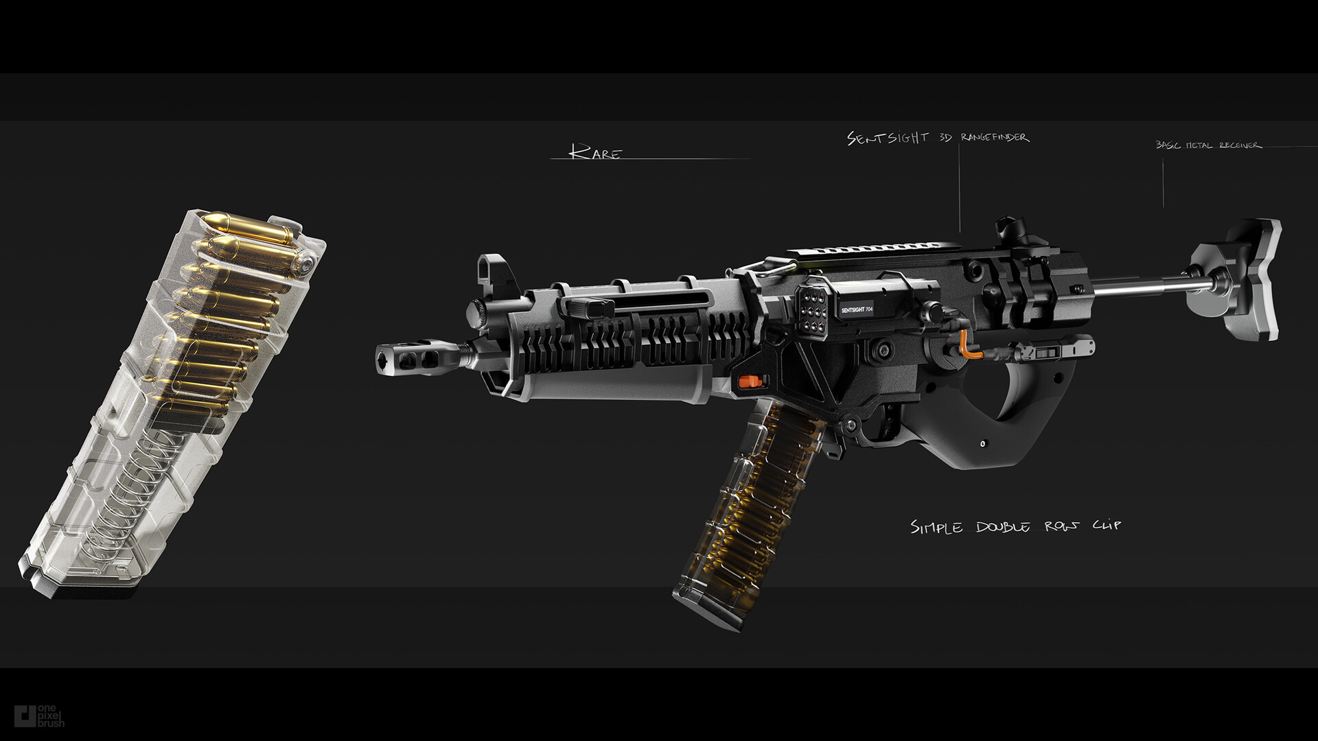 One Pixel Brush - Synced: Guns