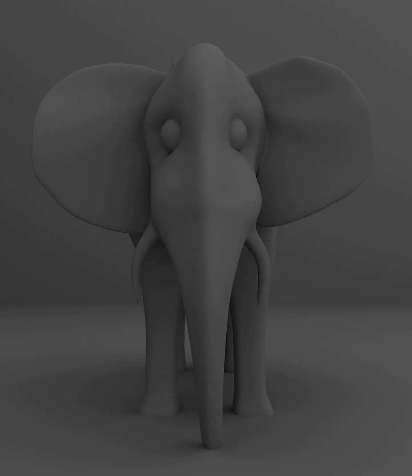 ArtStation - Elephant 3d model