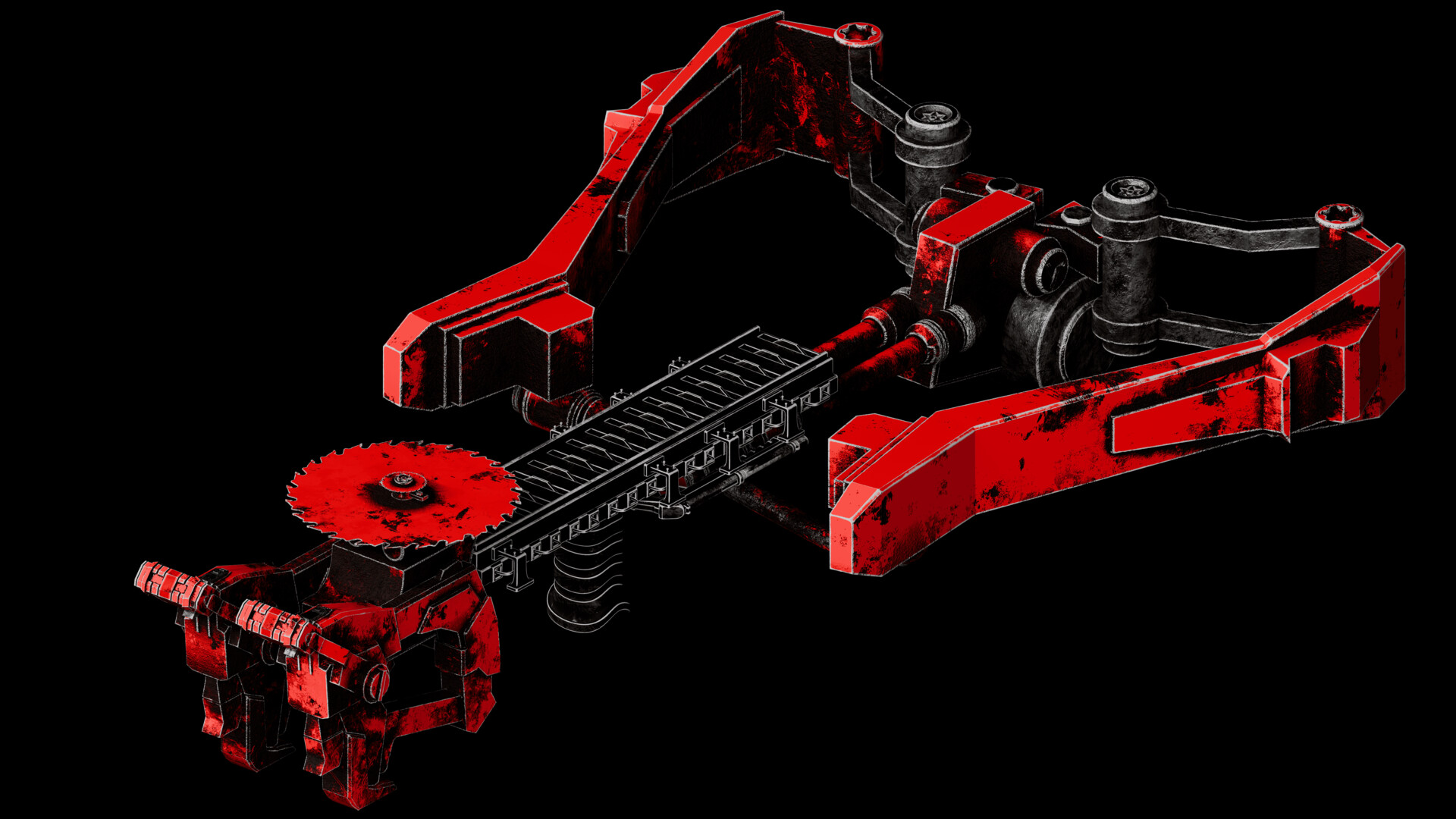 ArtStation - Post-Apocalyptic Crossbow