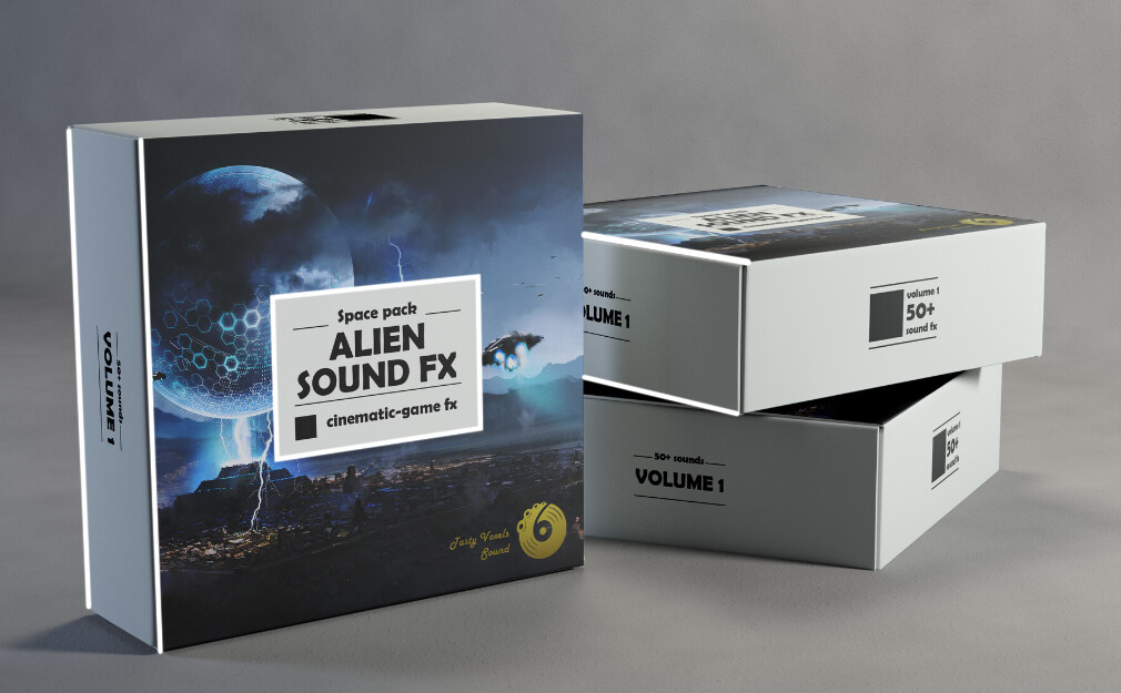 ArtStation - 50+ Alien sound fx| sci-fi space sounds pack collection ...