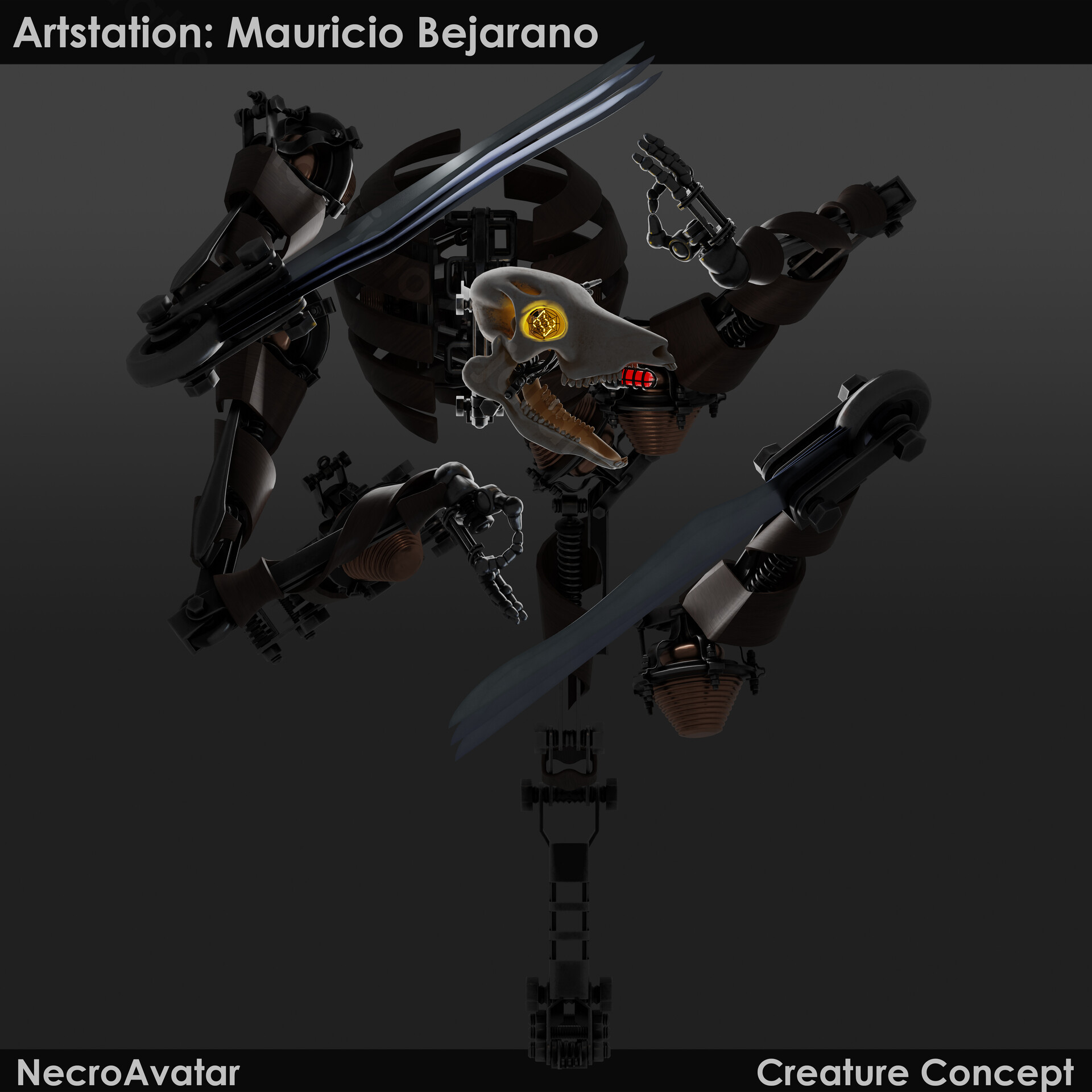 ArtStation - Necro Avatar Showcase