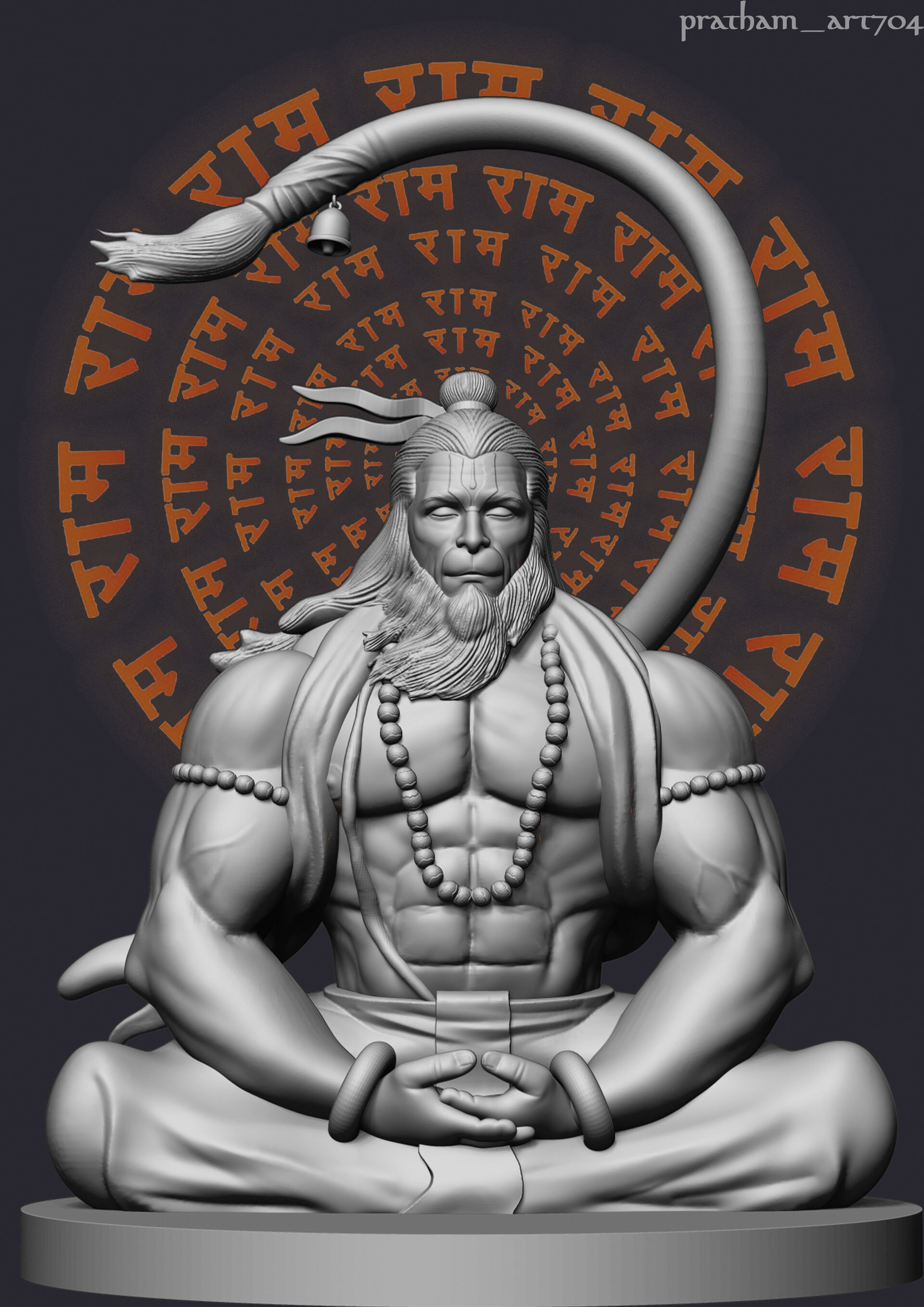 ArtStation - Hanuman Ji