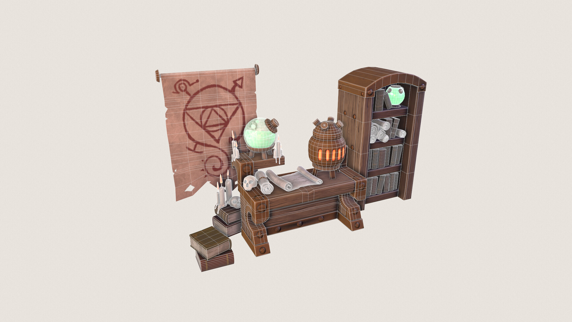 ArtStation - Alchemist's Room