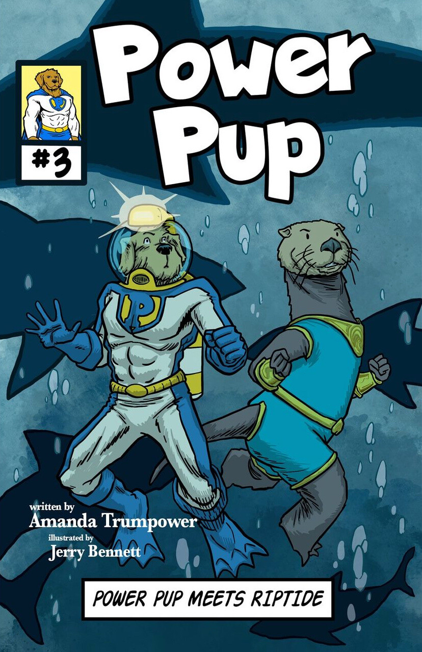 ArtStation - Power Pup Book Covers