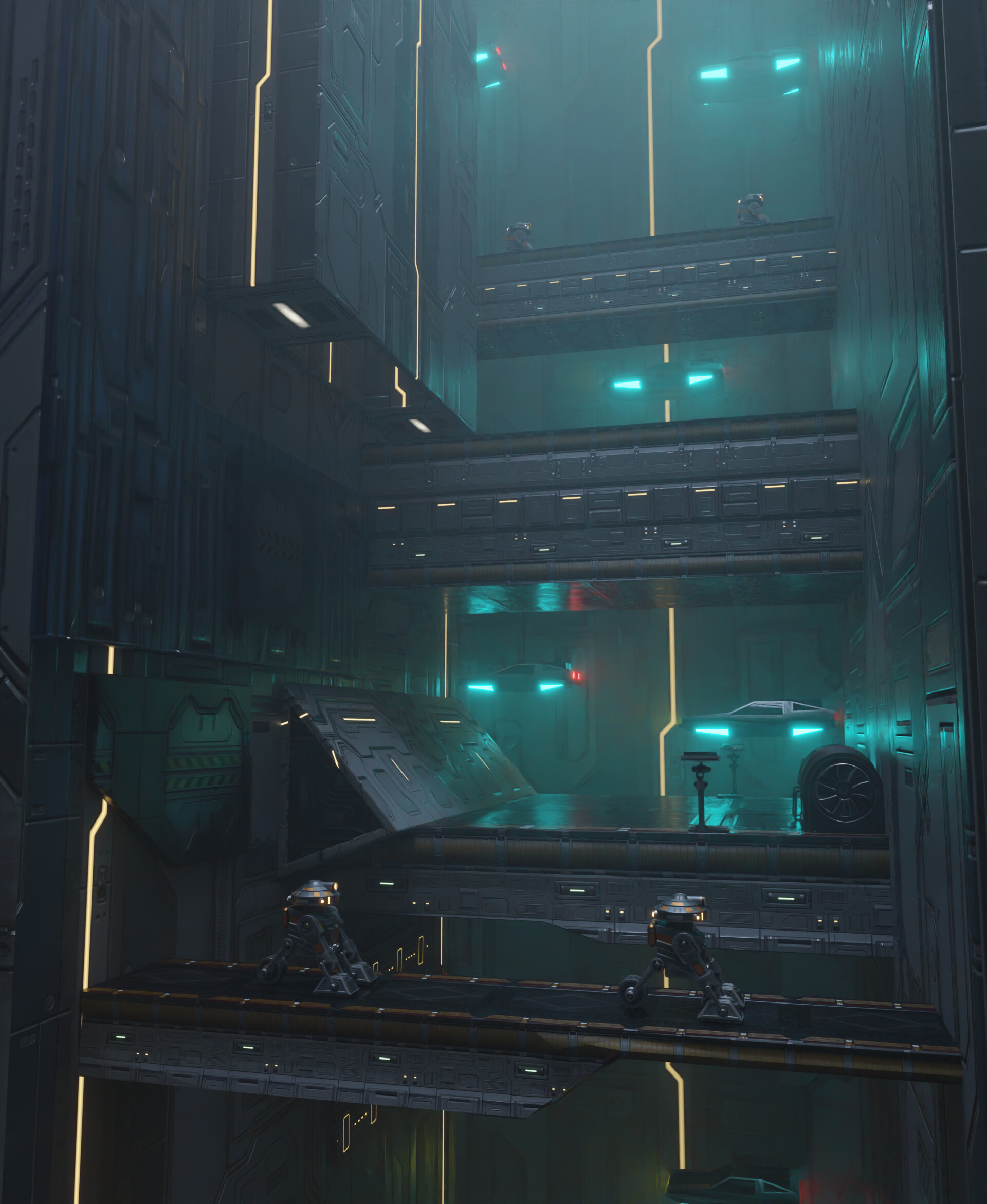 ArtStation - Dystopian city