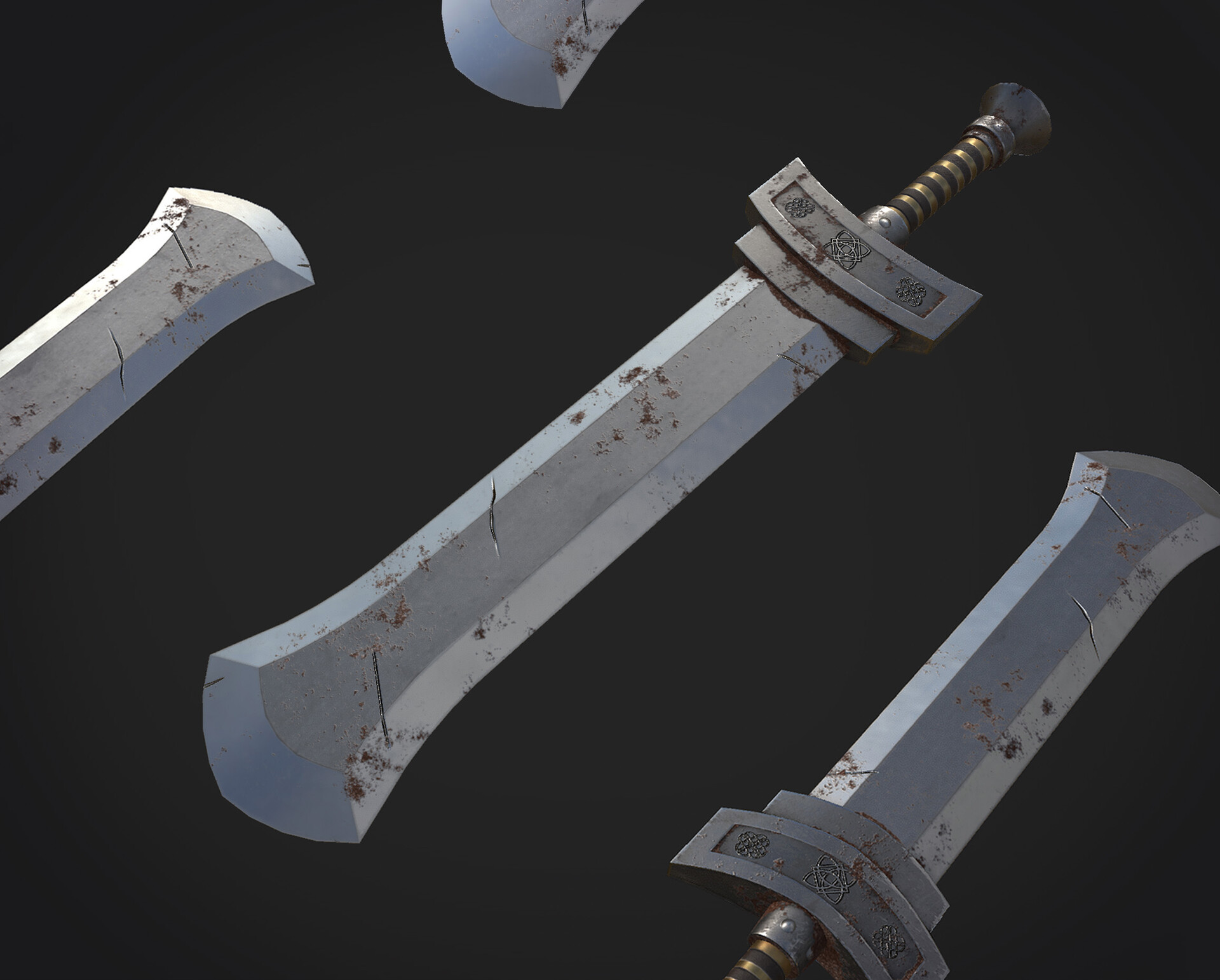 ArtStation - Medieval Sword