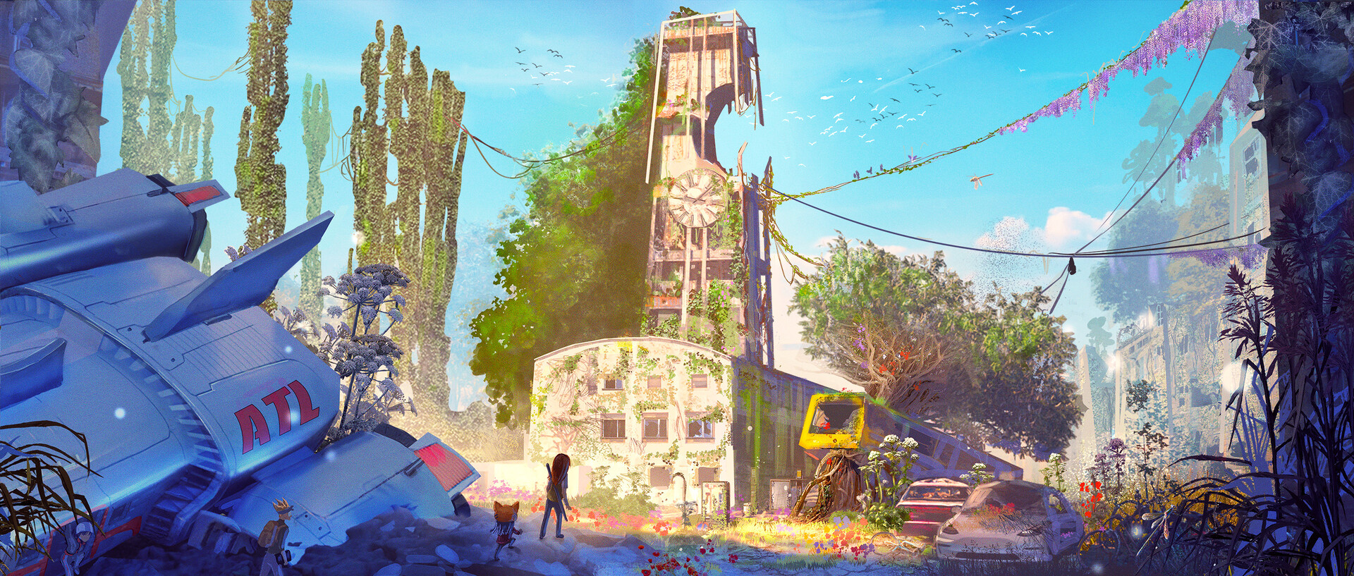 ArtStation - The Rusty World: Aarhus Raadhuset