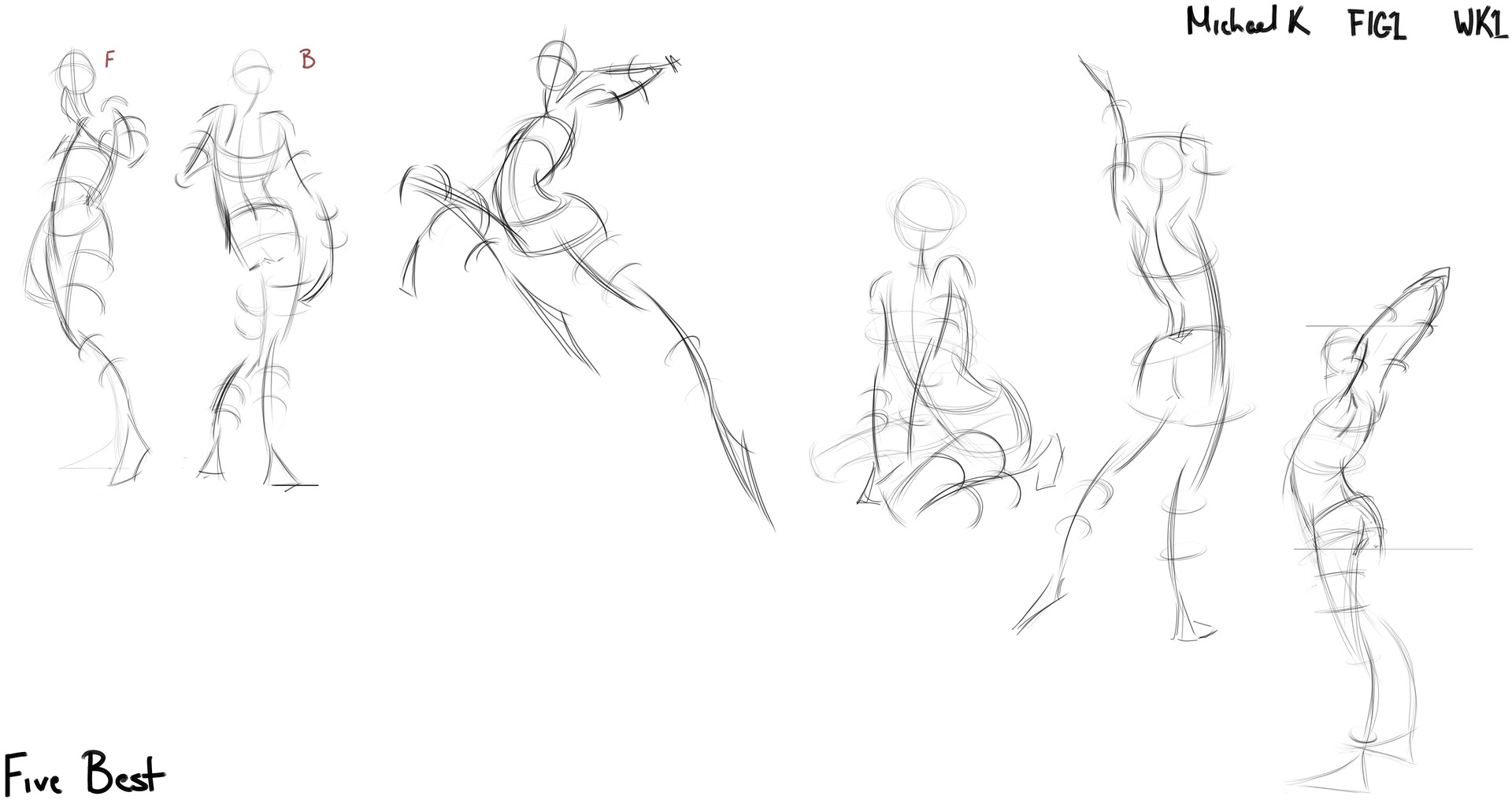 ArtStation - Week 1 Brainstorm: Gestures