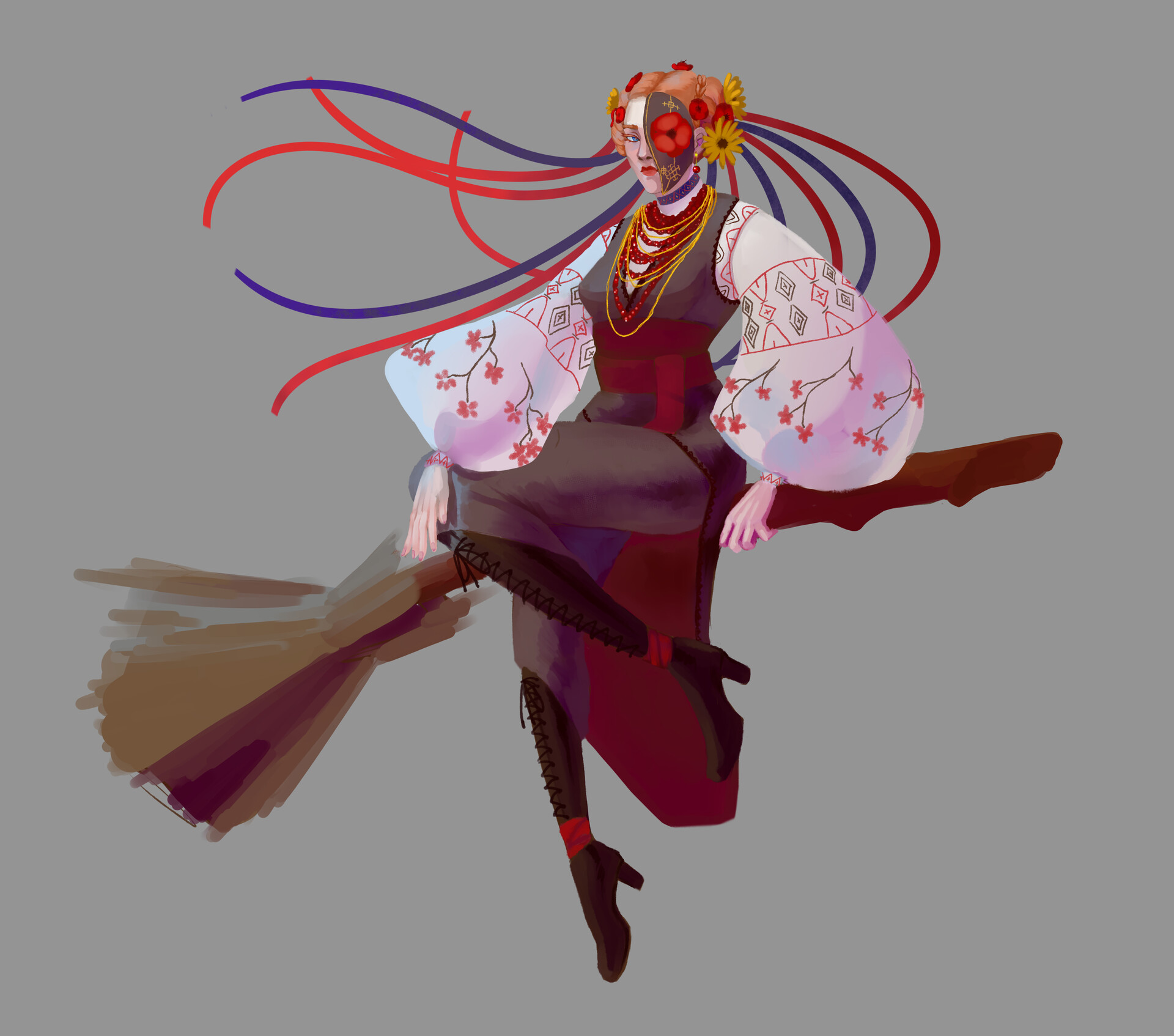 ArtStation - Ukrainian witch