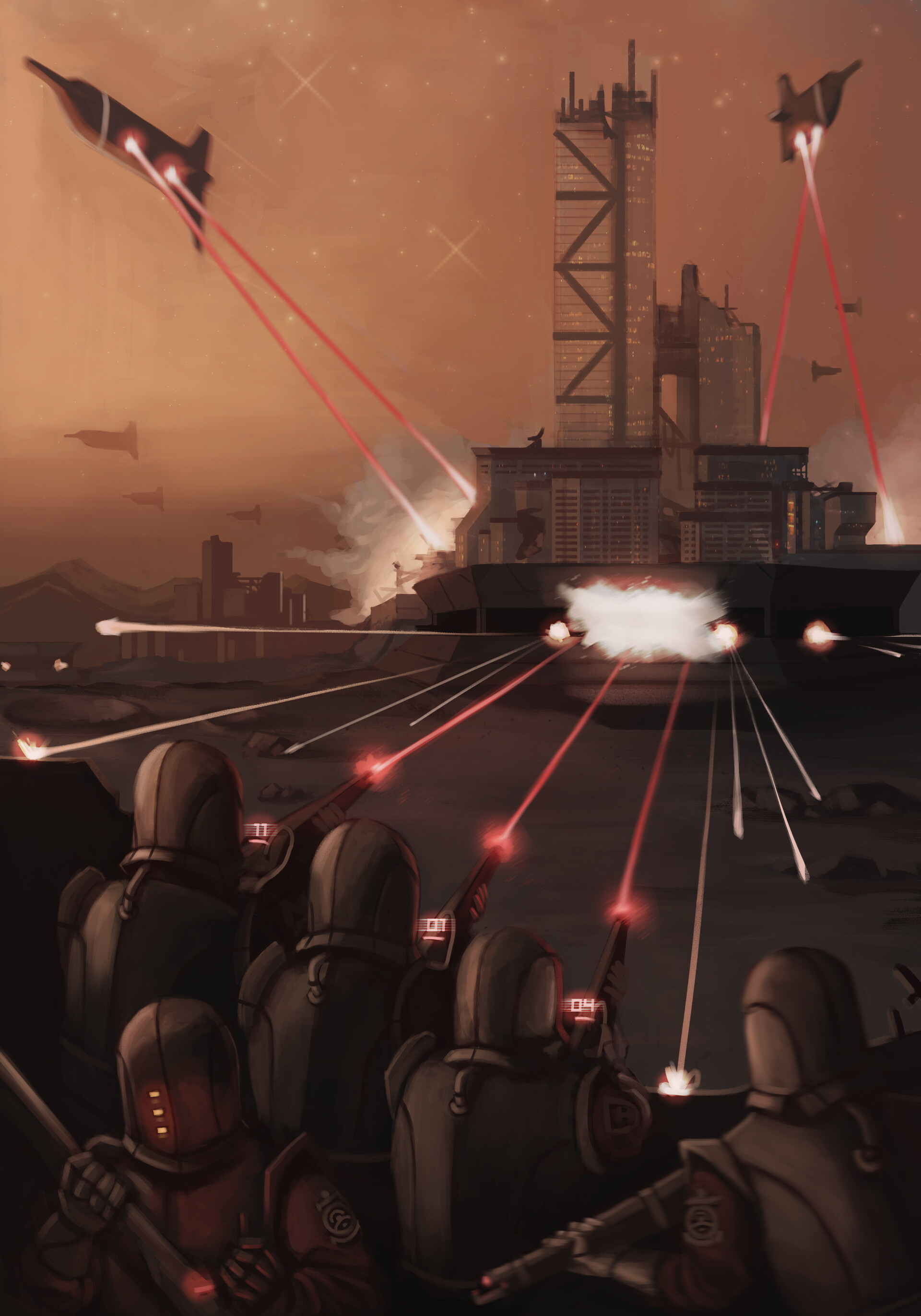 ArtStation - Imperial Systems Assault