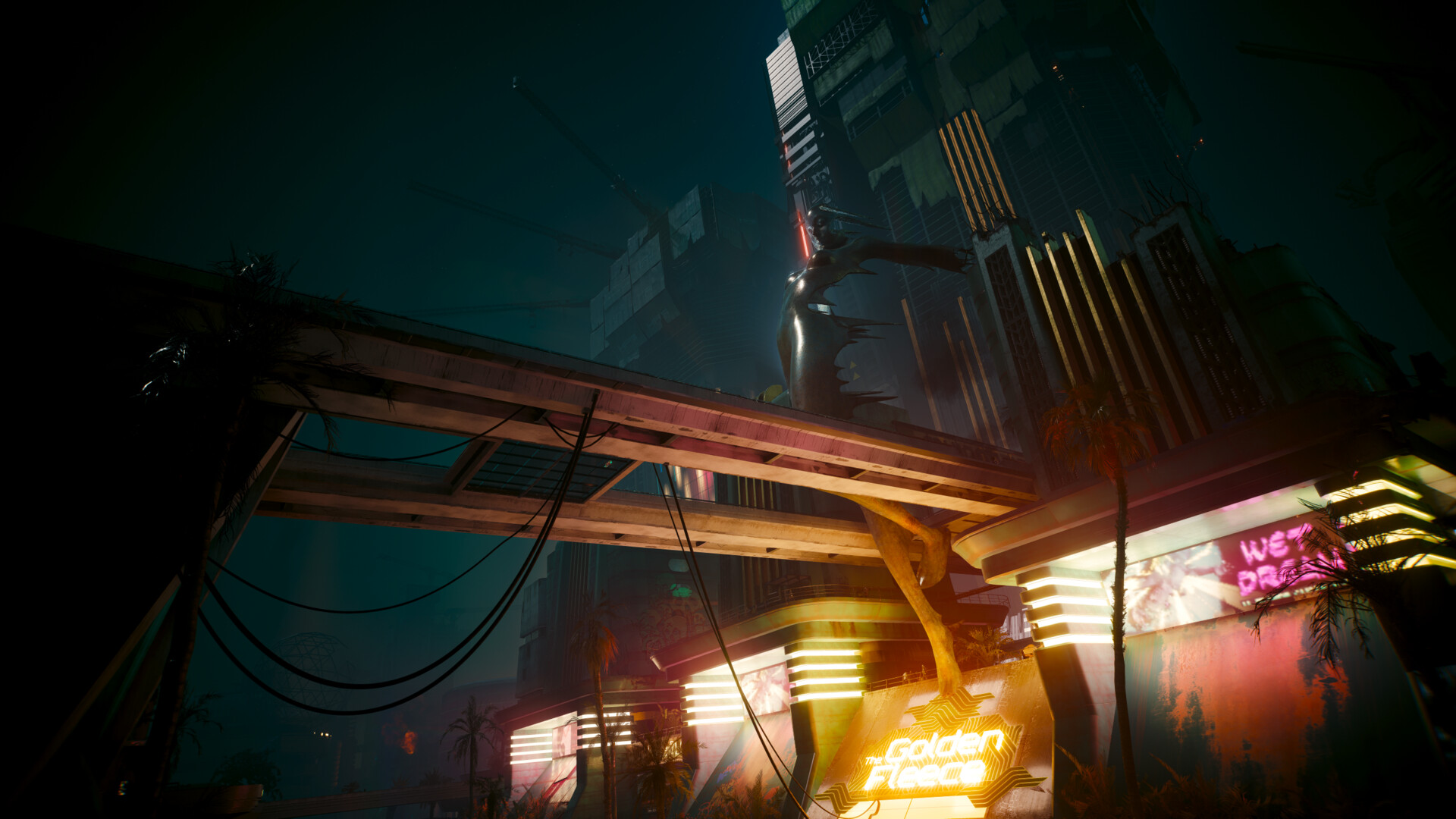 ArtStation - Night City Sights - Night