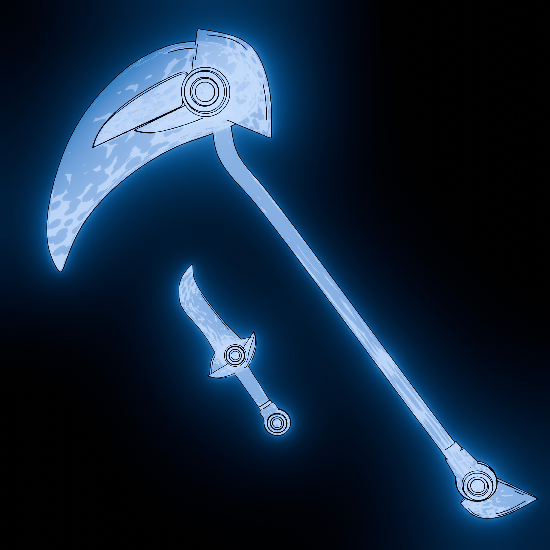 ArtStation - Weaver- Transforming Scythe