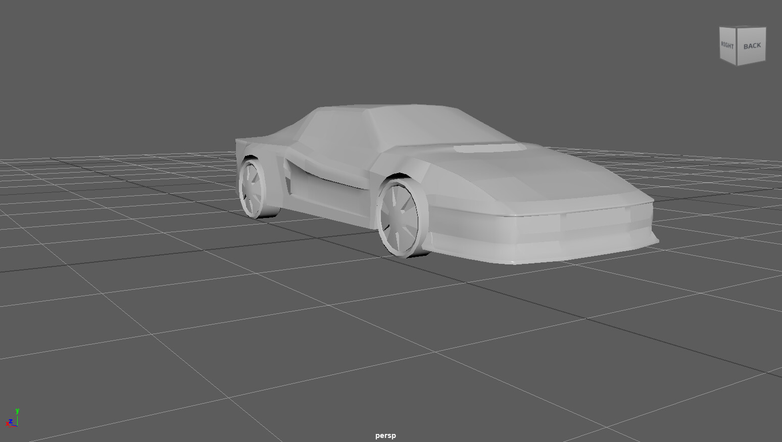 ArtStation - Texturing low poly car