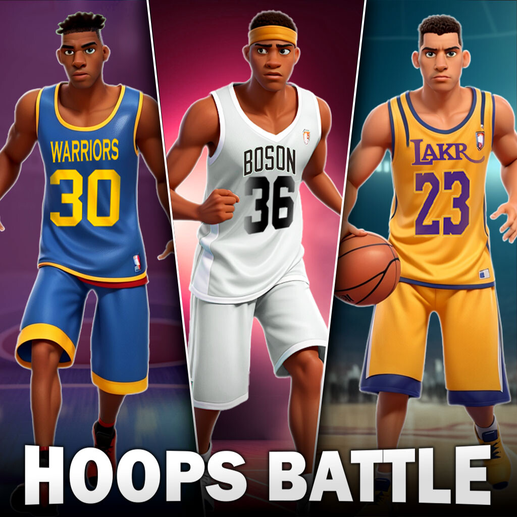 ArtStation - Basketball Hoops Battle - 2024
