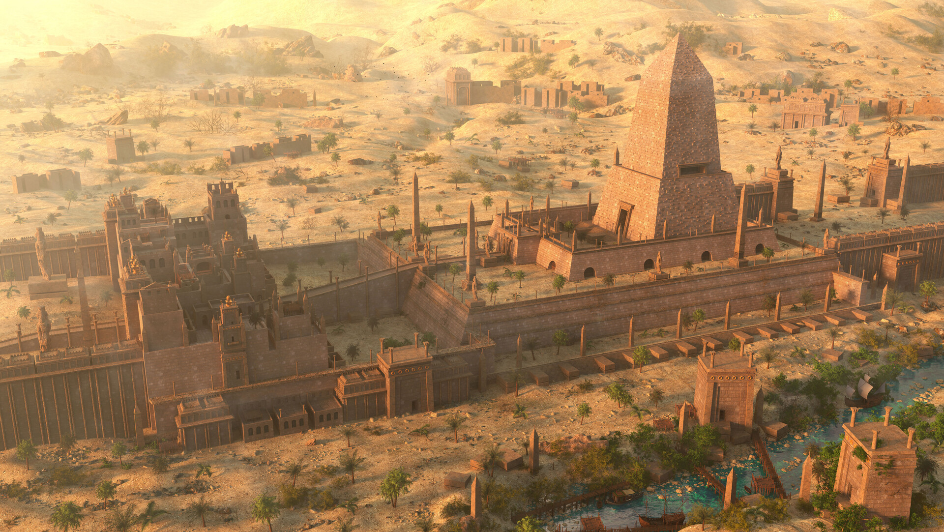 ArtStation - Solar Temple. Abu Gorab. Egypt