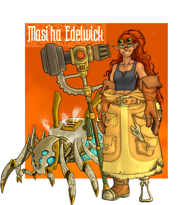 ArtStation - Masi'ha Edelwick - Call of the Netherdeep