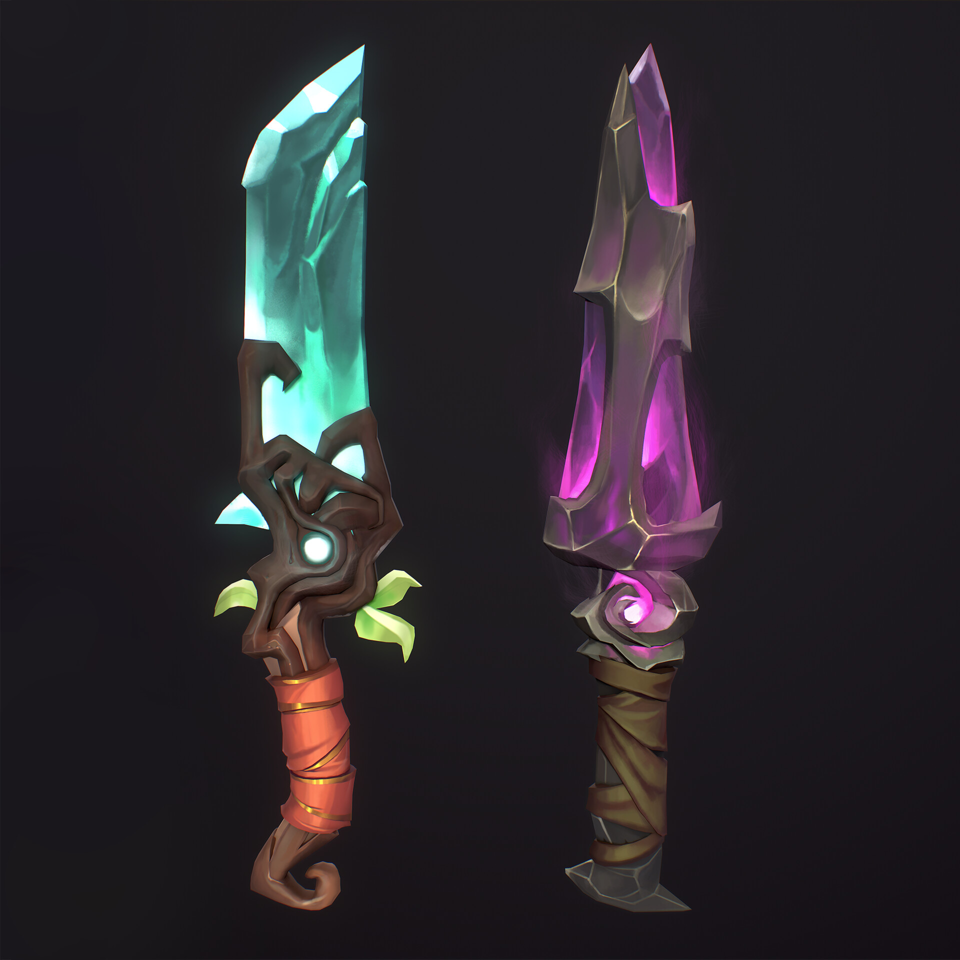 İbrahim Erkan Şentürk - Practice Hand Painting on a Knife Models