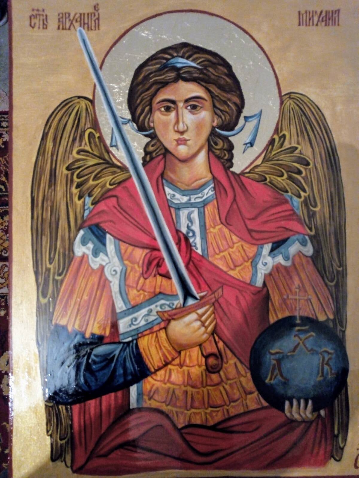 ArtStation - Saint Michael the archangel with the sword