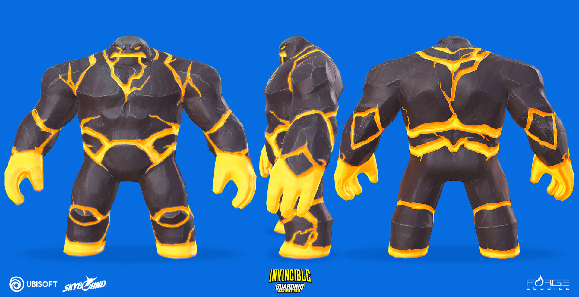 FORGE STUDIOS - Invincible: Guarding the Globe - Magmanite