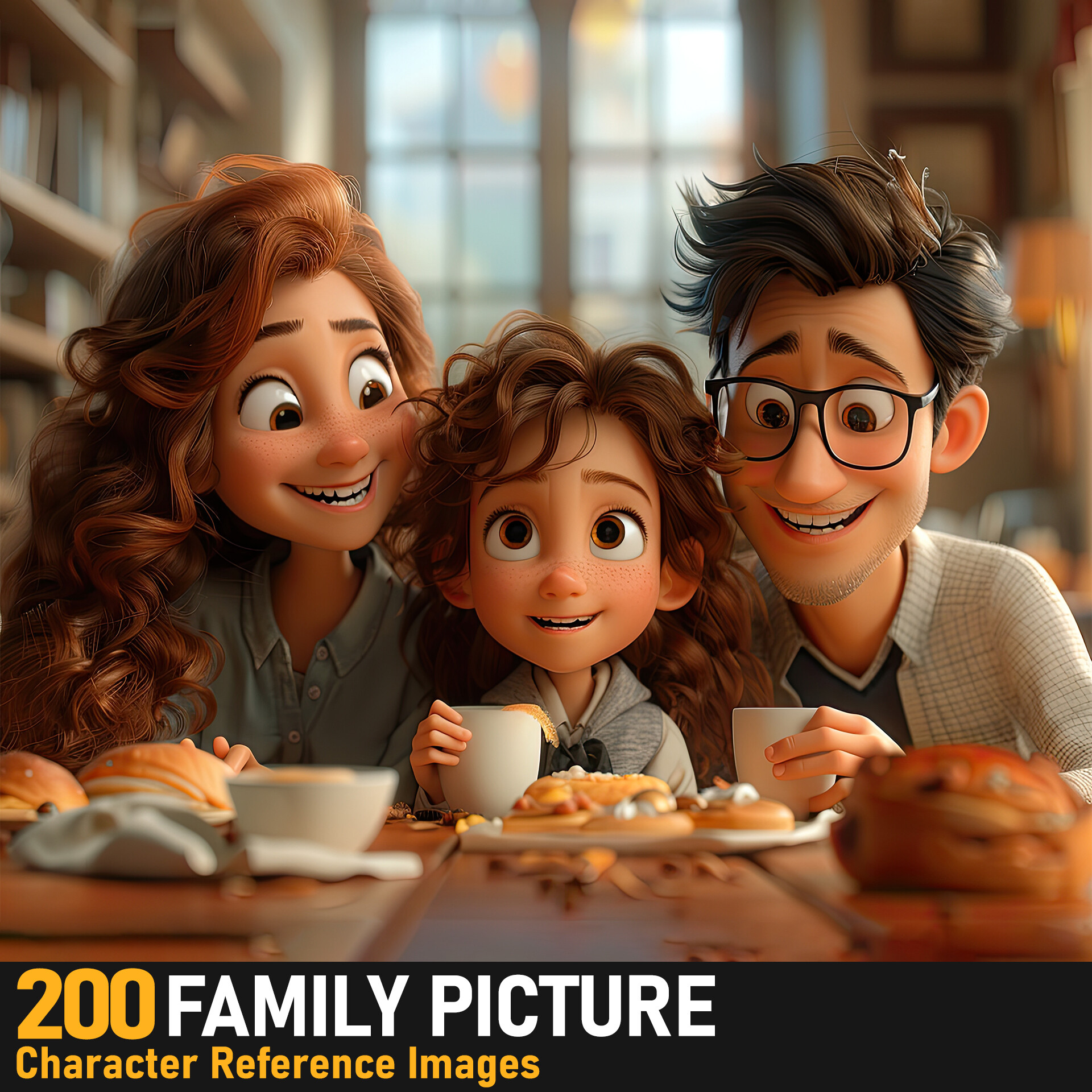 ArtStation - Family Picture| 4K Reference Images