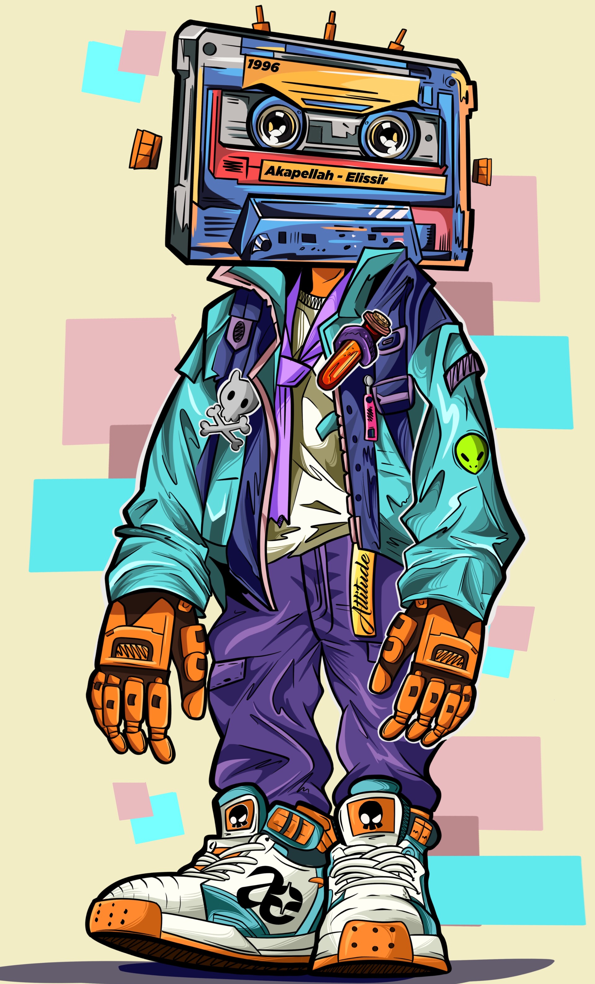 ArtStation - Bobby el casette