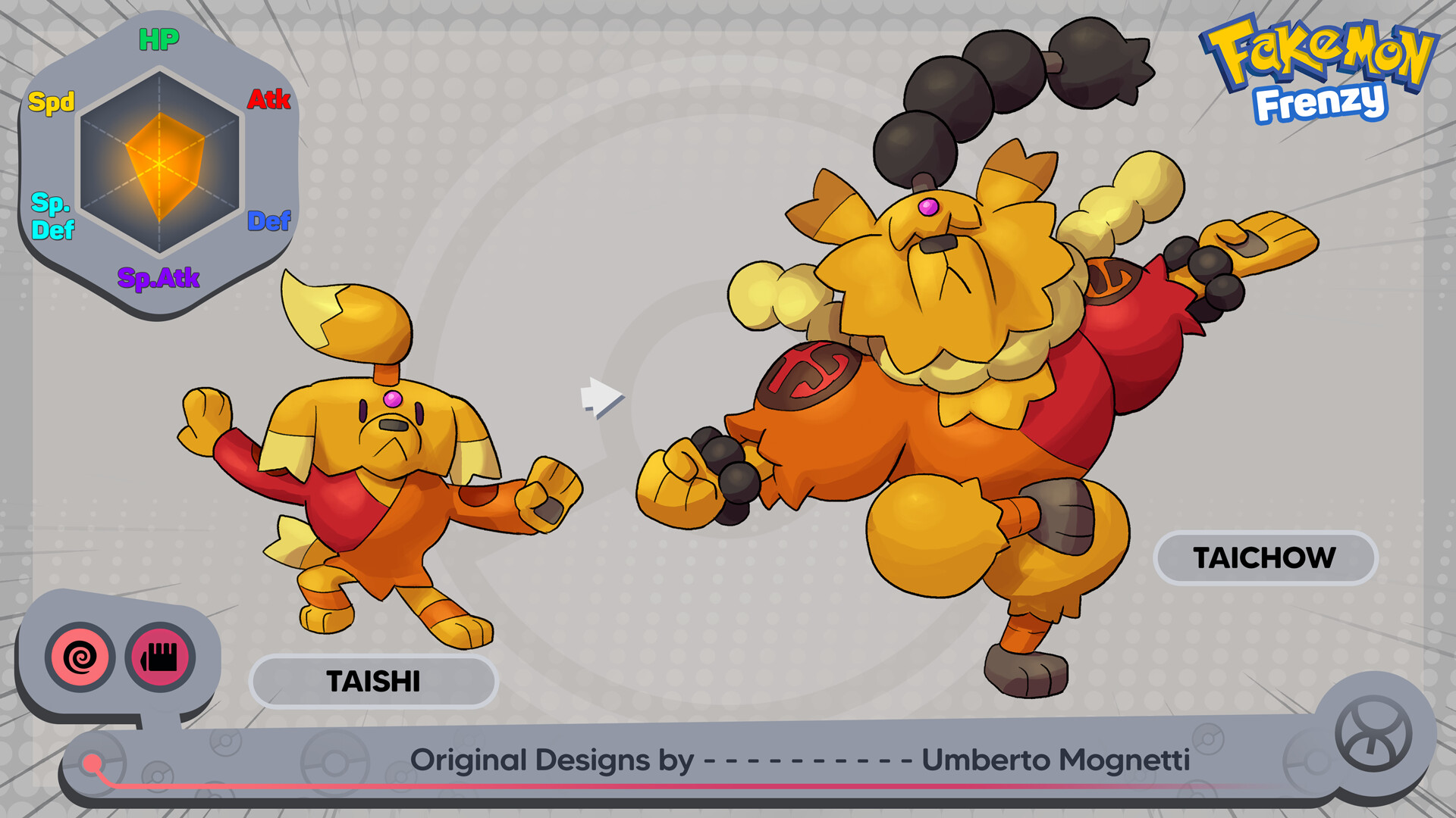 Umberto Mognetti - Fakemon Frenzy - Fighting